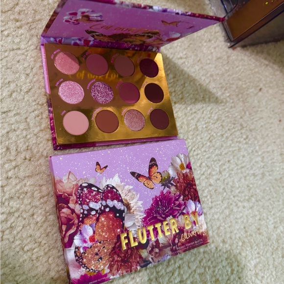 Colourpop | Makeup | Flutter By Colourpop Eyeshadow Palette Pink And ...